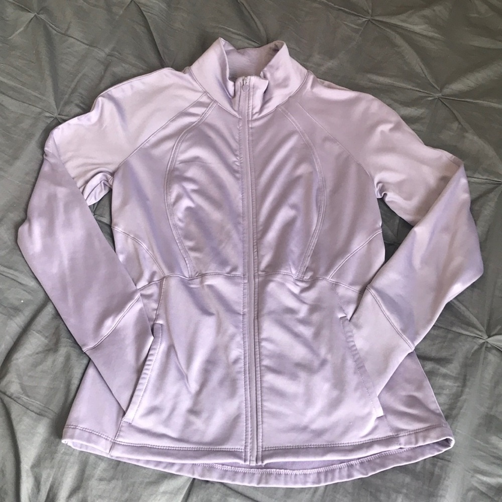 Apana Light Purple Active Full Zip-Up - Gem